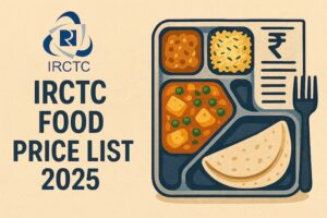 Irctc Food Price List 2025 – Railadda